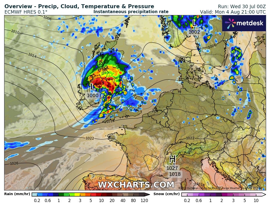 Changeable for now but summery conditions to return as we move through ...